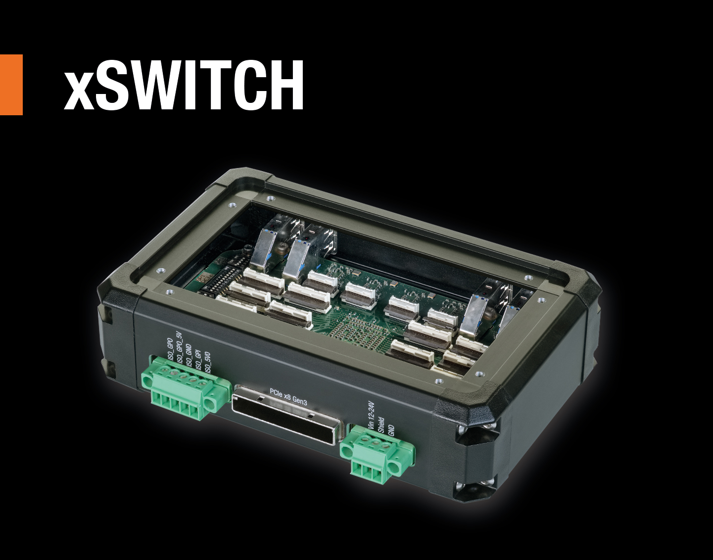 XIMEA - Switches for Multi camera connections XIMEA - Switches for Multi camera connections